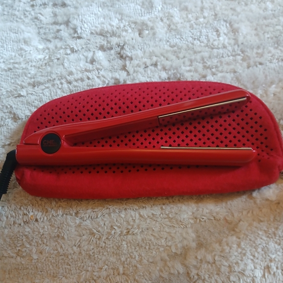 Chi | Hair | Chi Red Hair Straightener With Case | Poshmark